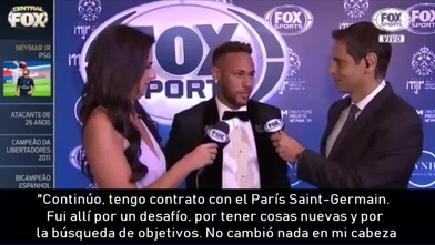 neymar interview psg