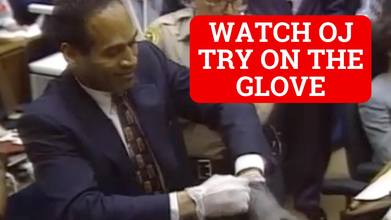 oj simpson's gloves
