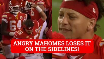 patrick mahomes funny face