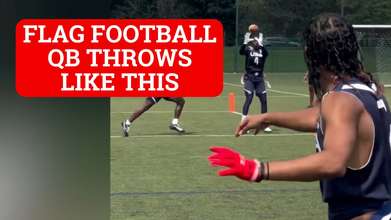 quarterback throwing motion